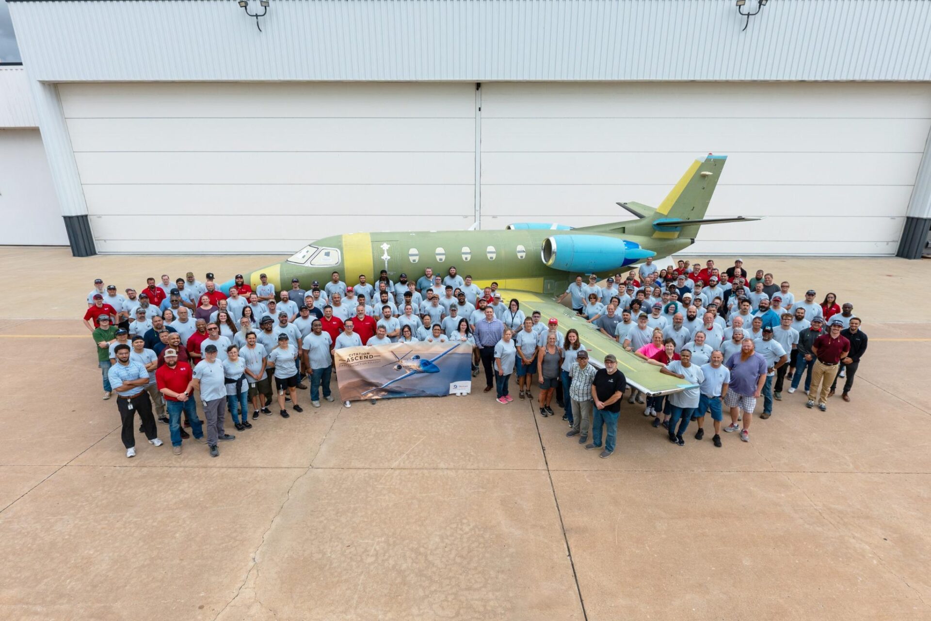 Textron Aviation rolls out first Cessna Citation Ascend