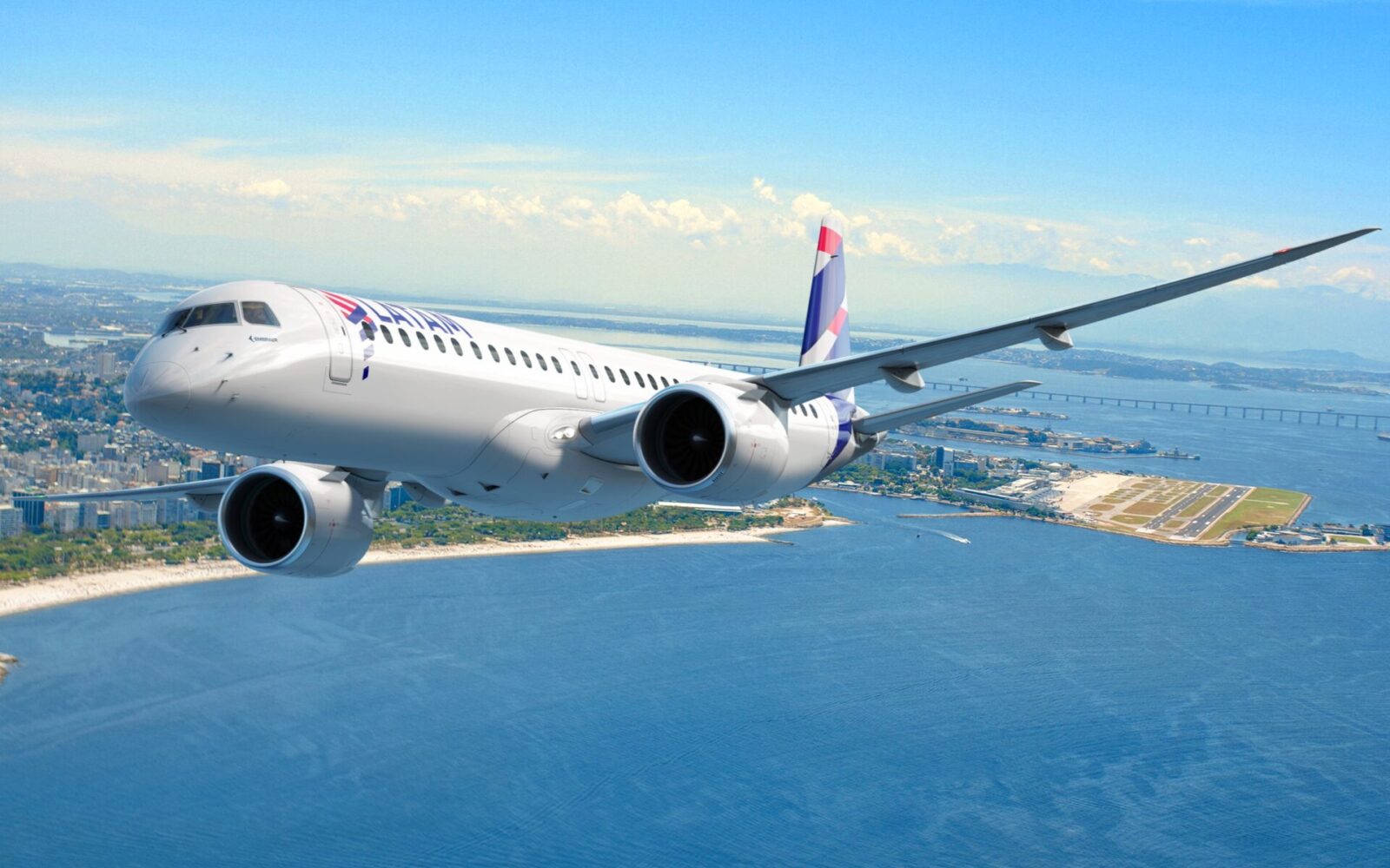 LATAM Group orders up to 74 Embraer E195-E2 aircraft