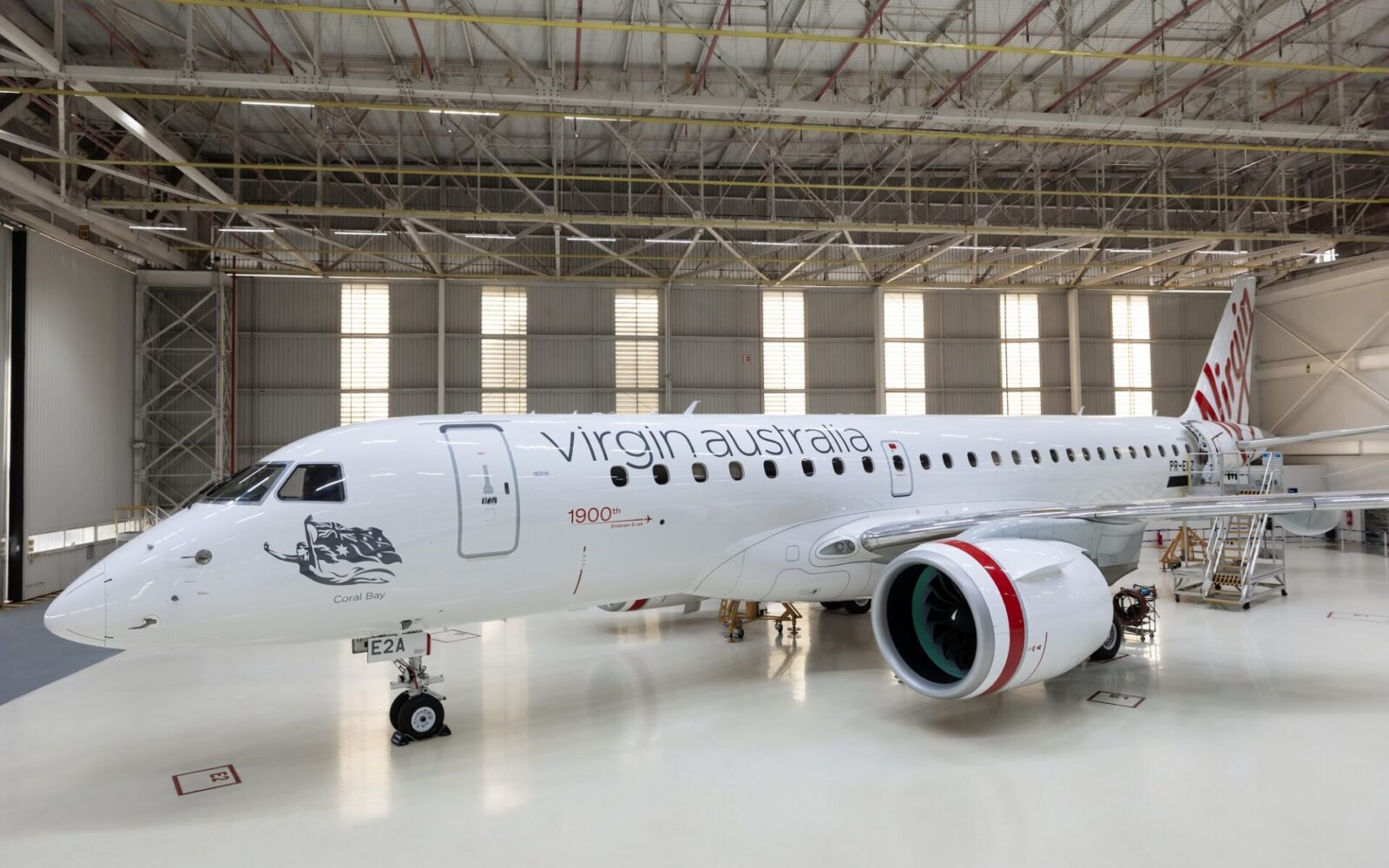 Virgin Australia welcomes its first ever Embraer E190-E2