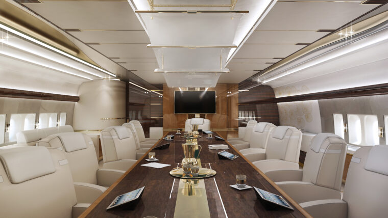 Boeing unveils 747-8 VIP ‘turnkey service’ for ultimate private jet ...