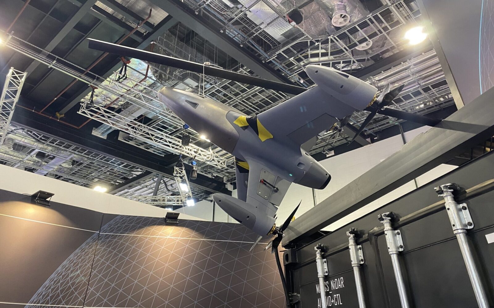 The designer behind the MARSS Interceptor-MR drone hunter