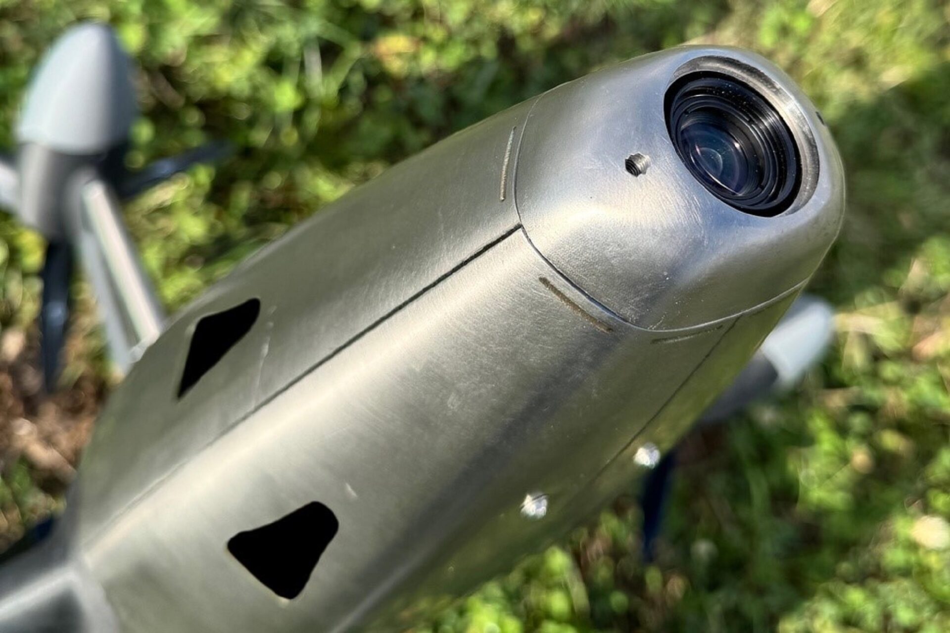 The designer behind the MARSS Interceptor-MR drone hunter