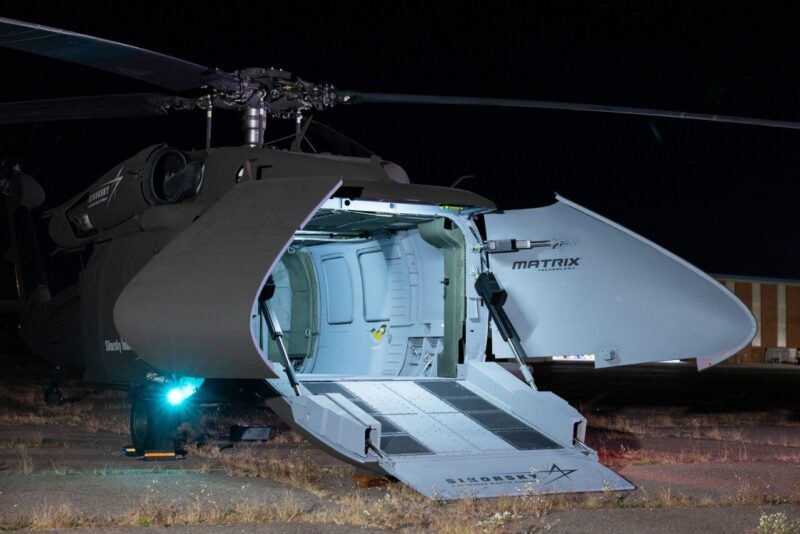 Sikorsky unveils U-Hawk, a fully autonomous cargo Black Hawk