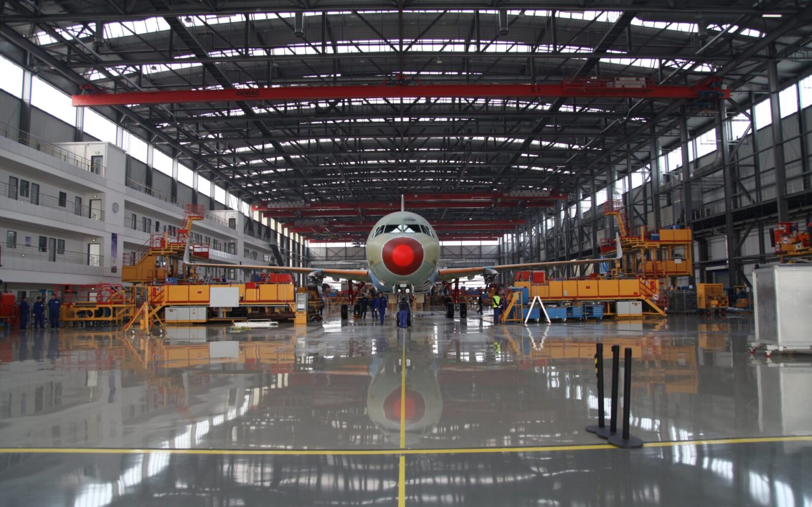 Airbus opens second A320 assembly line in Tianjin, China