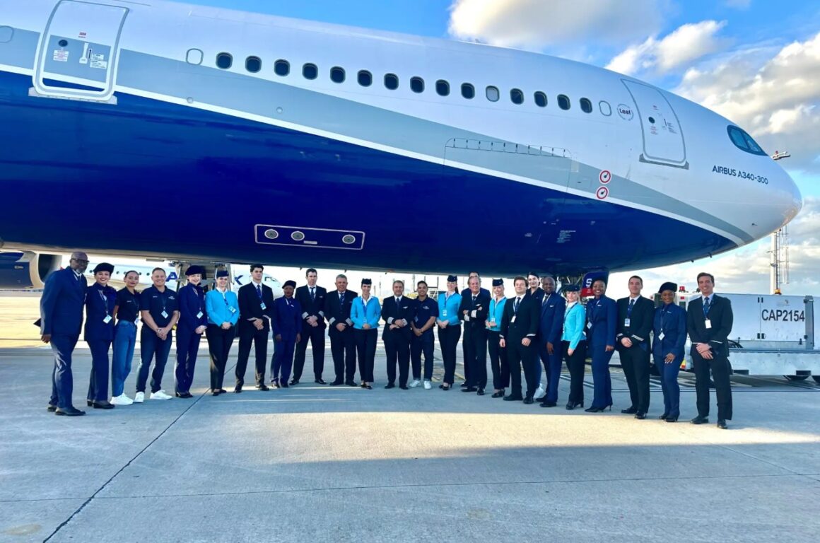 Hi Fly marks 5 years of Antarctica A340 flights
