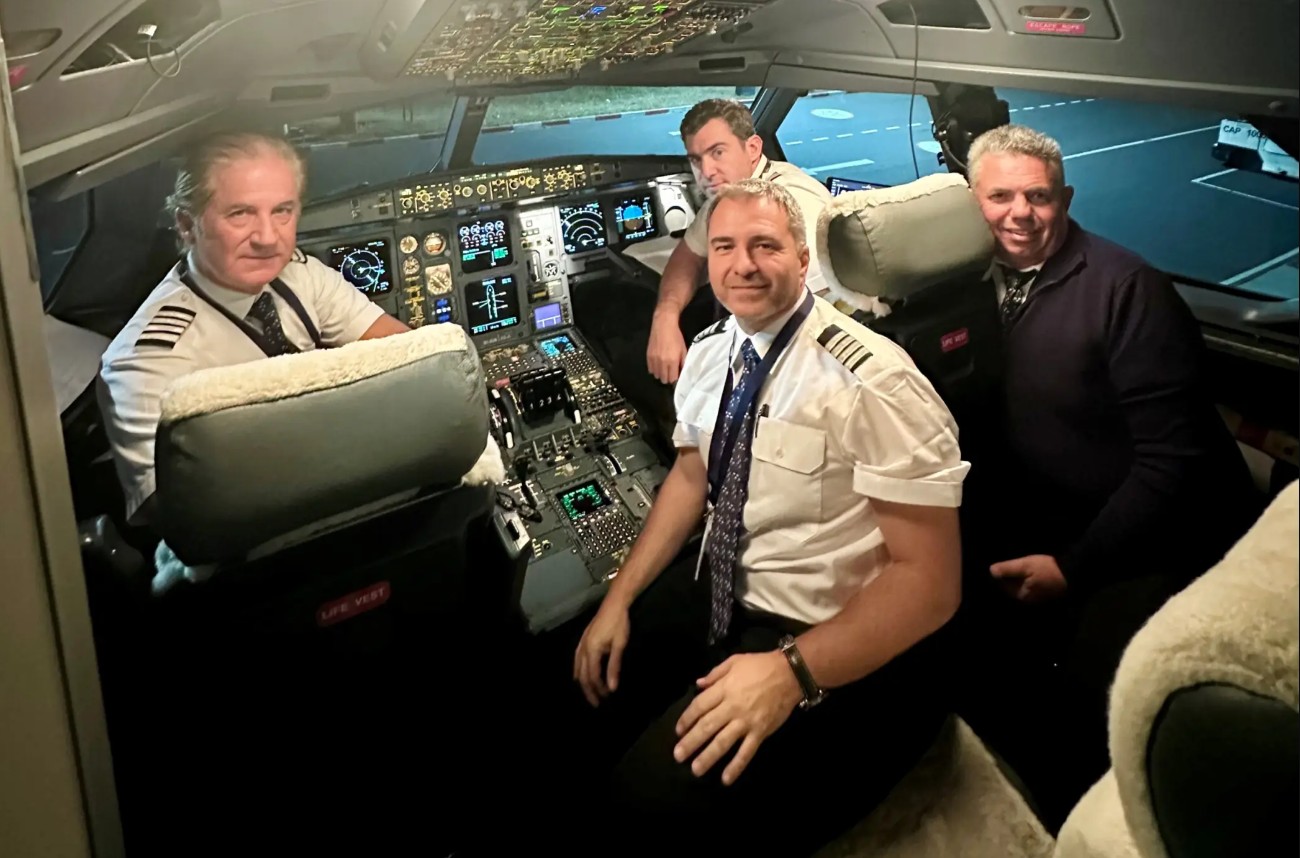 Hi Fly marks 5 years of Antarctica A340 flights