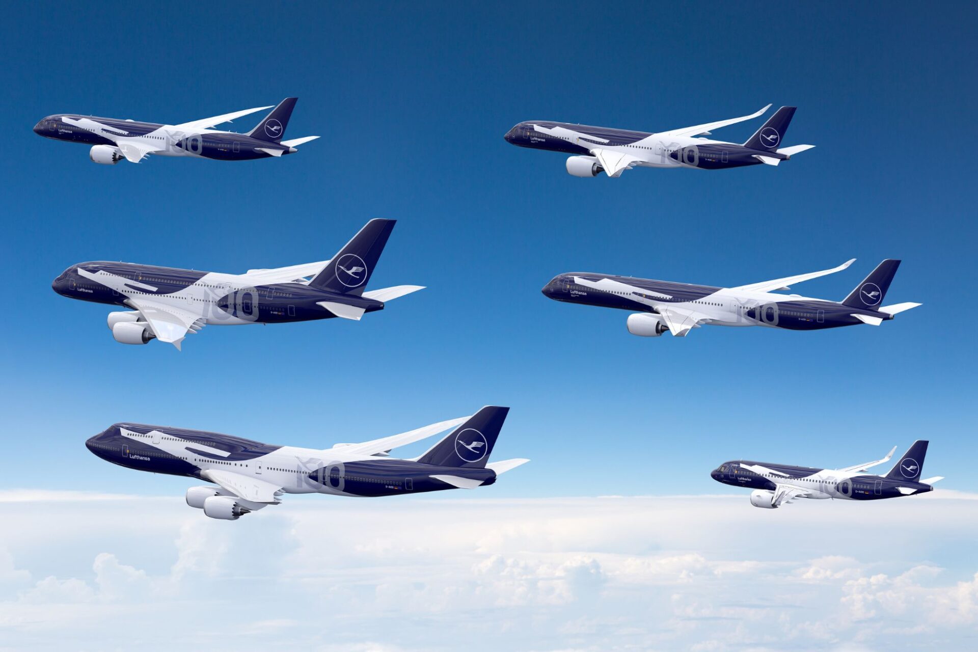 Lufthansa reveals anniversary fleet for 2026 centennial - AeroTime
