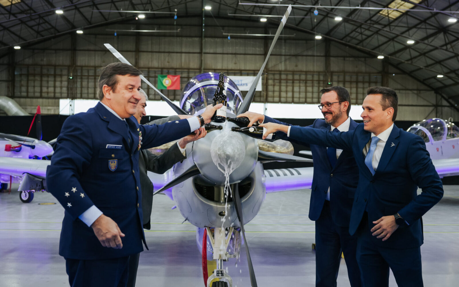 Portugal gets first five A-29N Super Tucanos from Embraer
