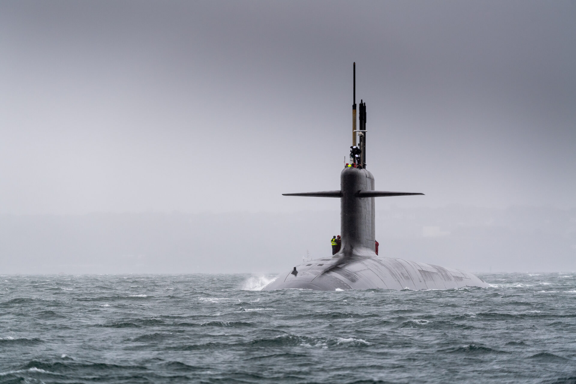 Security fires at drones over submarine base in France