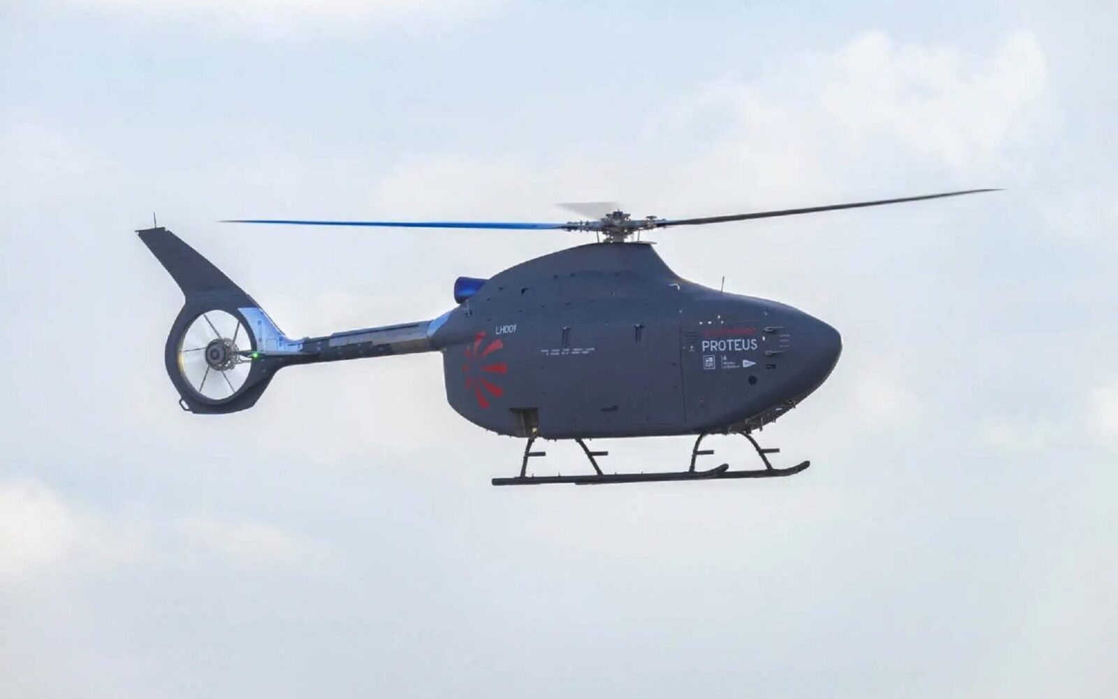 Royal Navy flies UK’s first autonomous full-size helicopter
