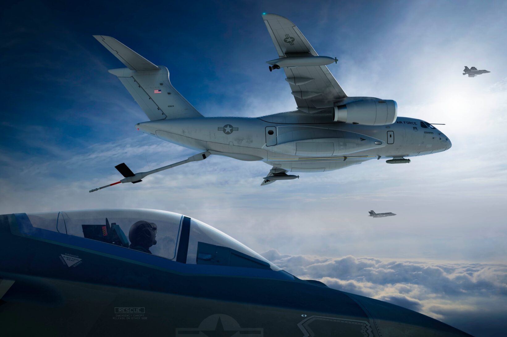Embraer, Northrop pitch KC-390 tanker with boom to USAF