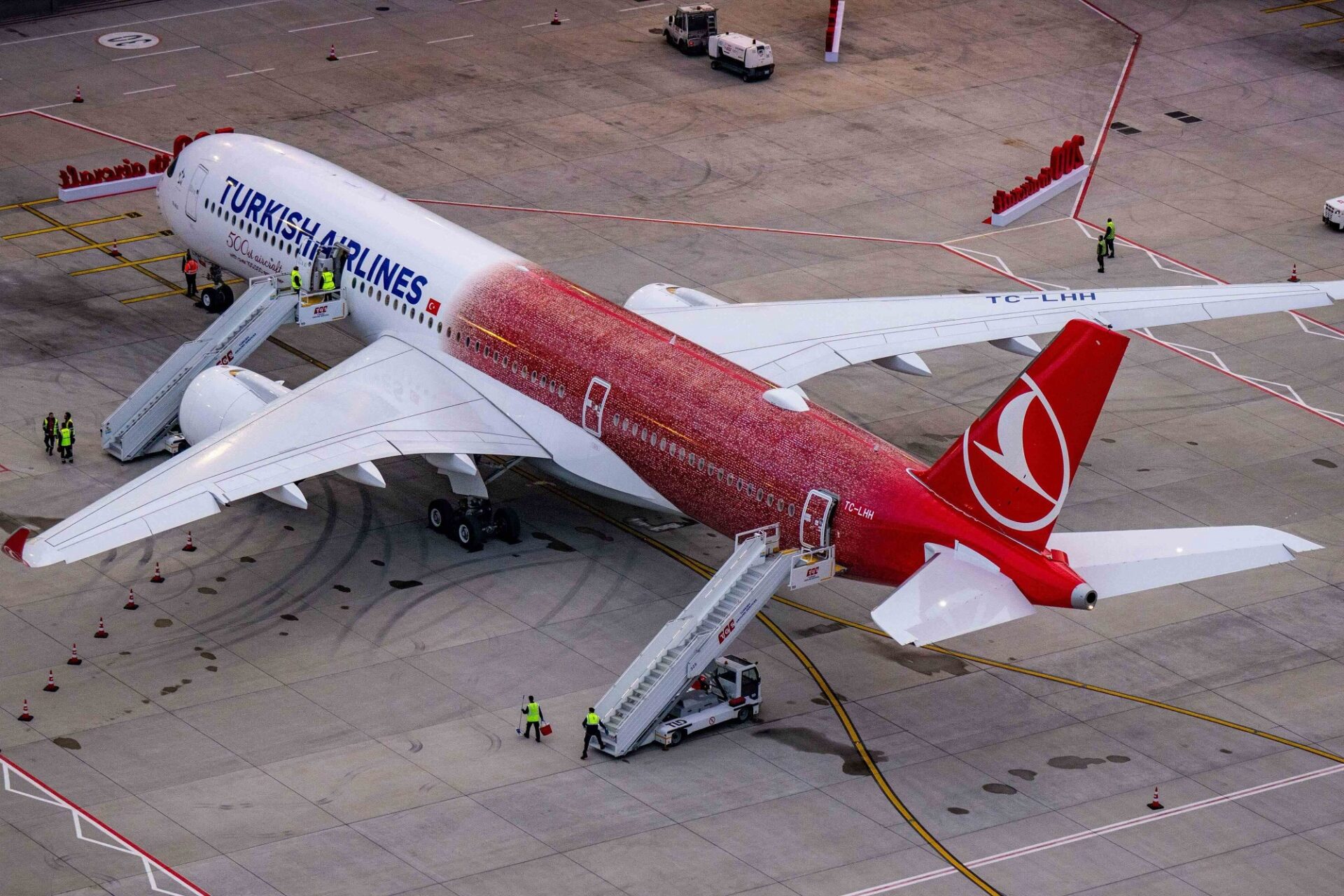 Turkish Airlines adds 500th aircraft to its fleet