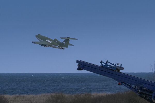 Airbus Bird of Prey fires Frankenburg missile on 1st flight