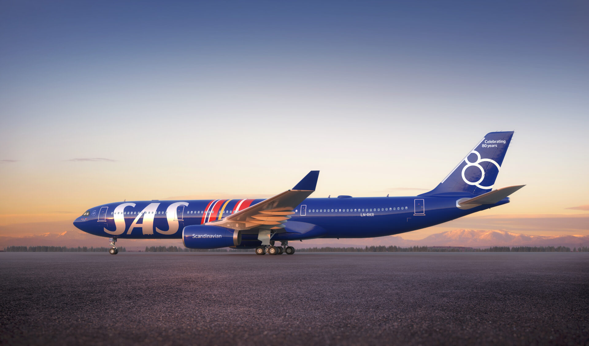 SAS marks 80th anniversary with special historical livery - AeroTime