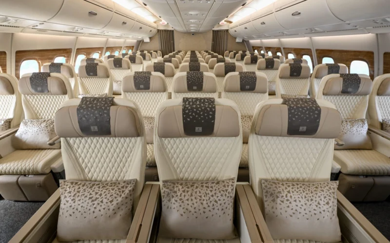 Emirates A380 returns to the skies with extra seating class