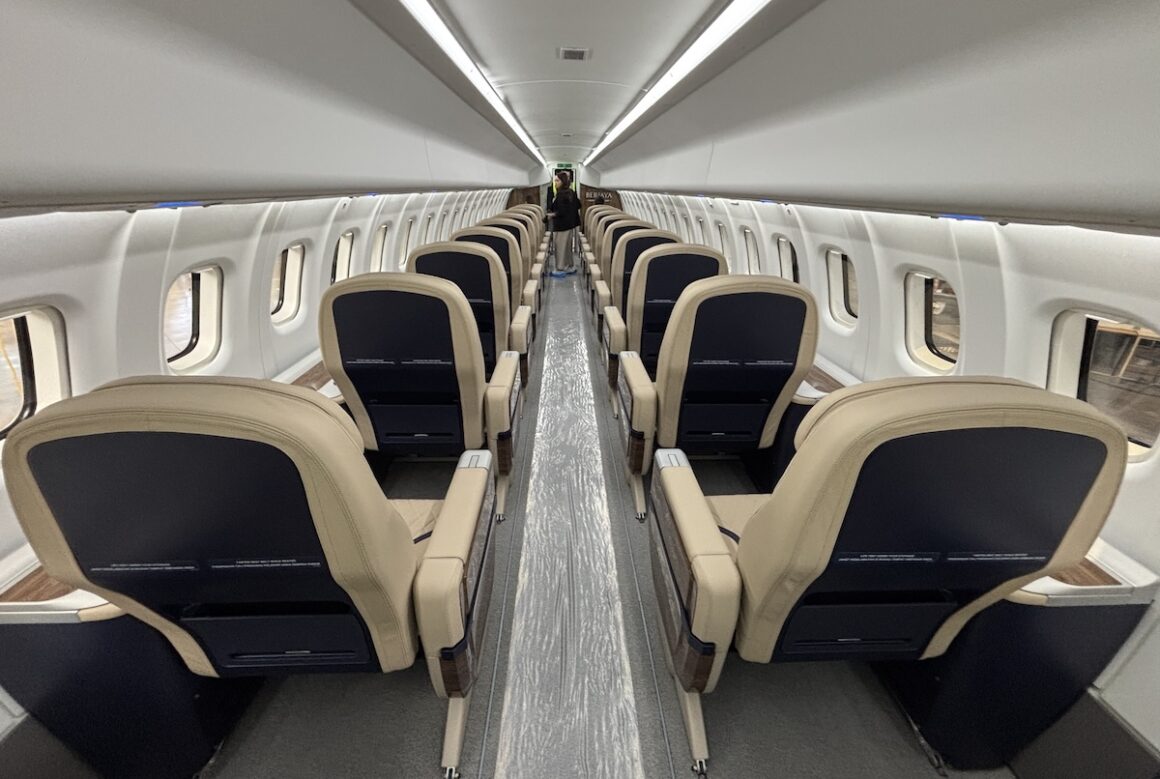 ATR delivers first aircraft with HighLine premium cabin
