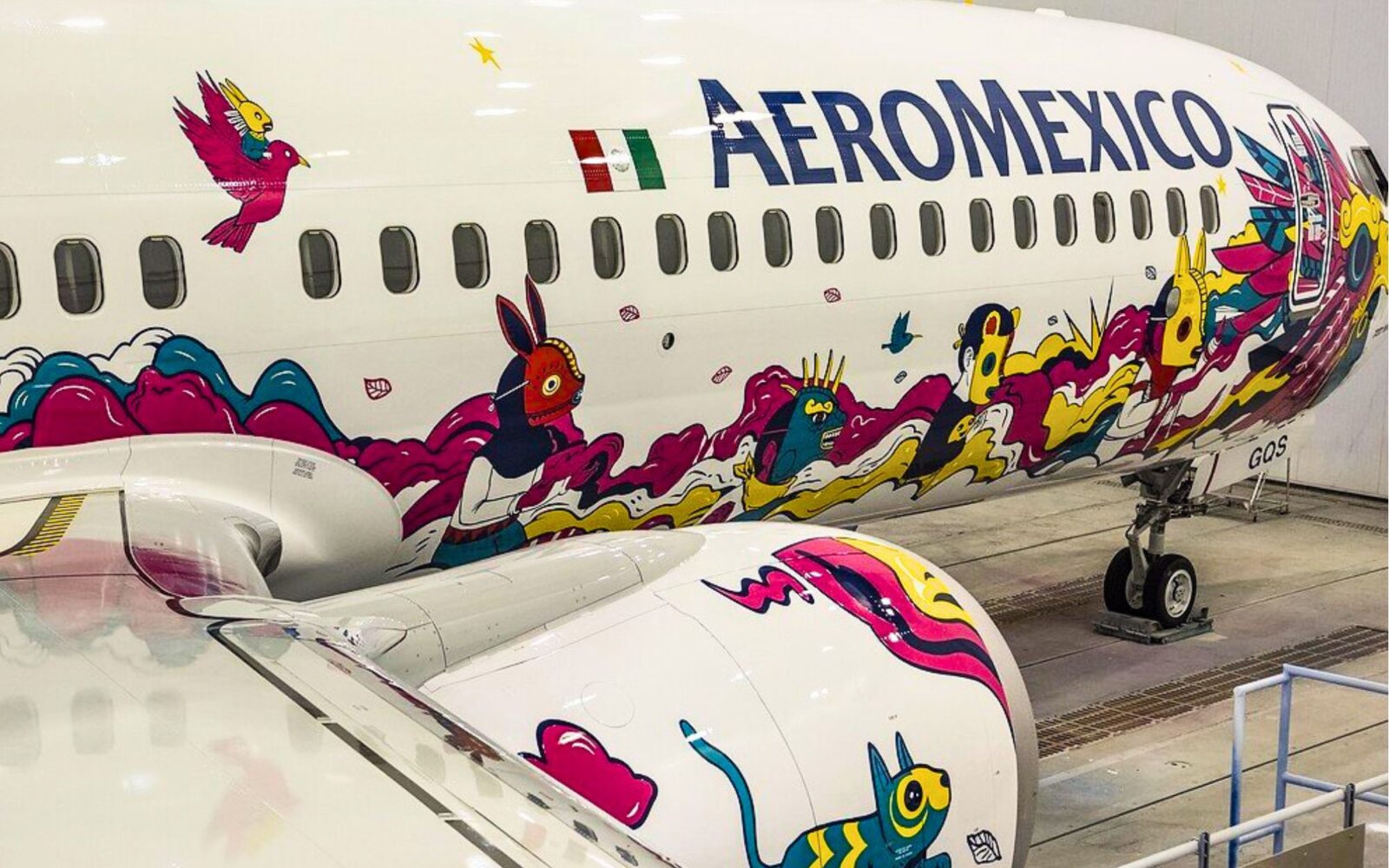 Aeromexico unveils special B737-9 Mayan livery for 90th year - AeroTime