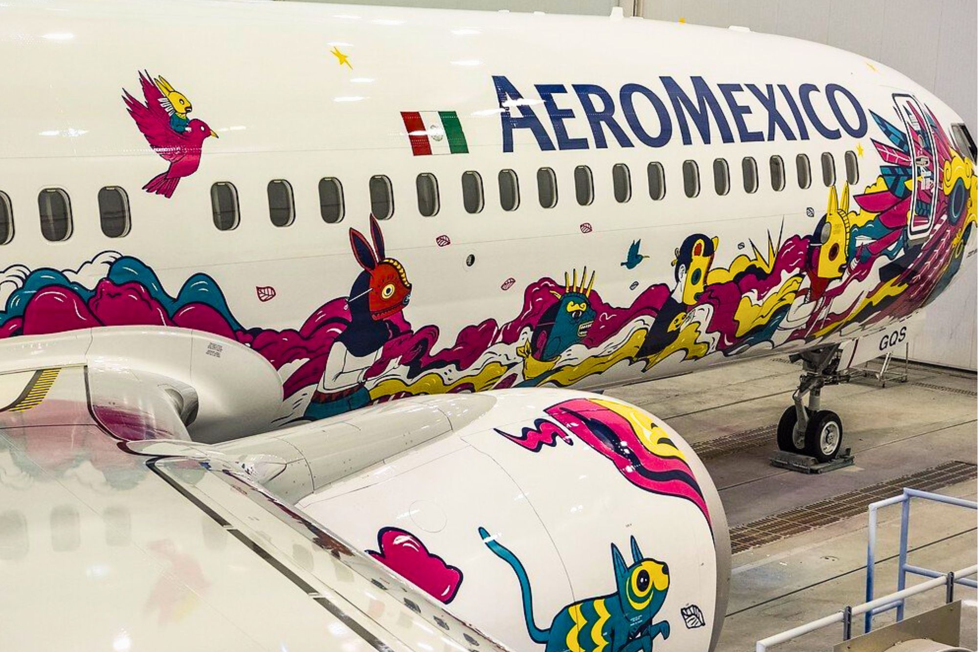 Aeromexico unveils special B737-9 Mayan livery for 90th year - AeroTime