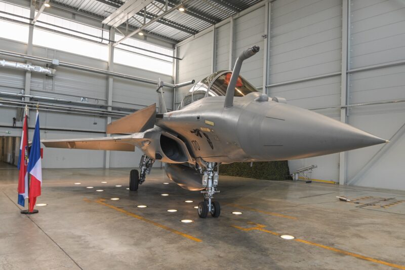 First Rafale fighter delivered to Croatian Air Force: video