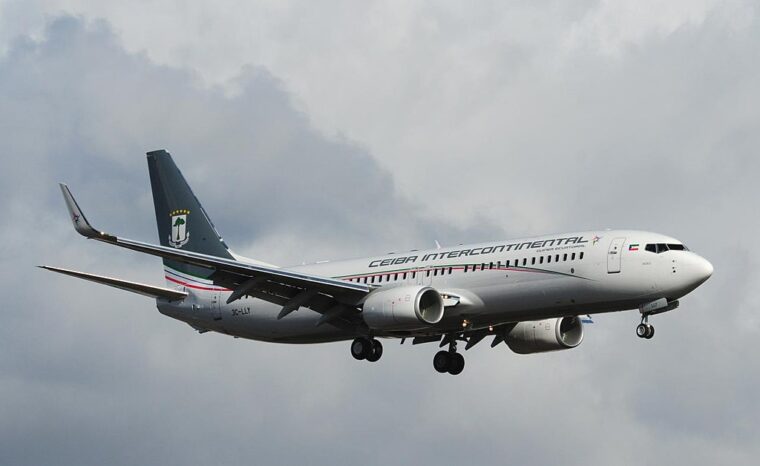CEIBA Intercontinental Boeing 737-800 overruns runway in Equatorial ...