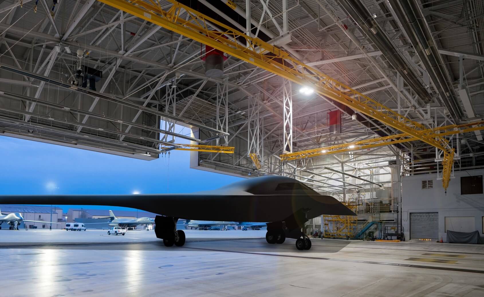 B-21 new renders show future of USAF strategic bombers - AeroTime