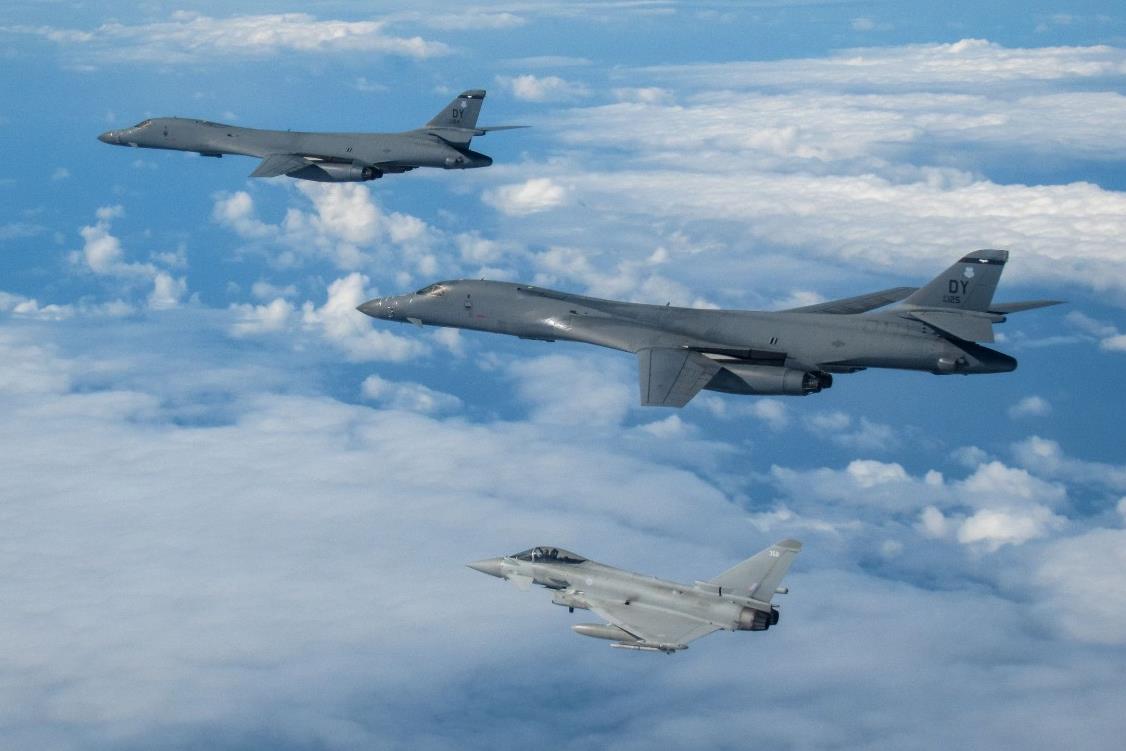 USAF B-1B bombers return from month-long European deployment