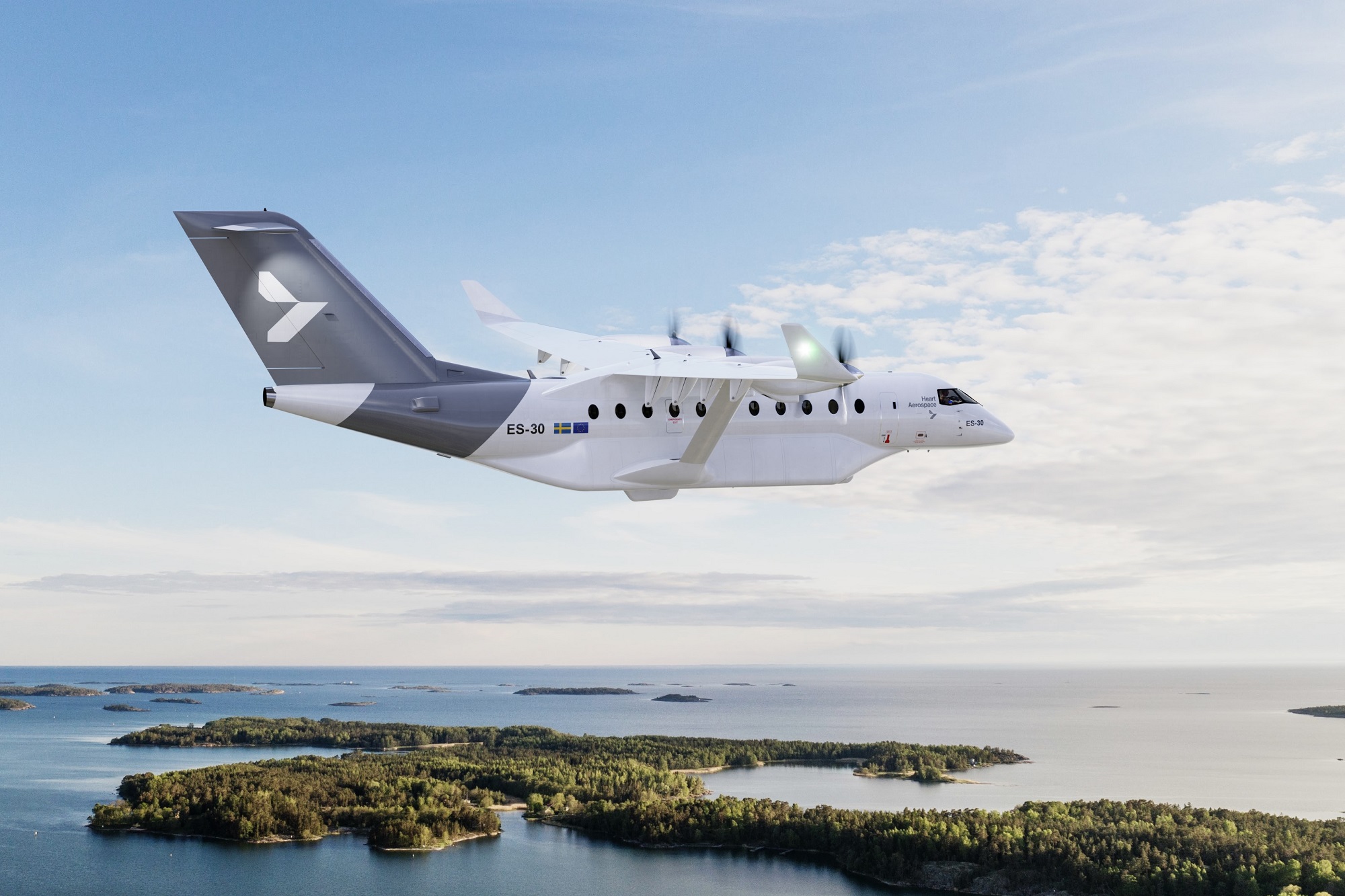 Heart Aerospace receives order for 40 ES-30 electric aircraft - AeroTime