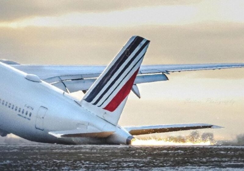 Air France Airbus A350 suffers tailstrike in Toronto