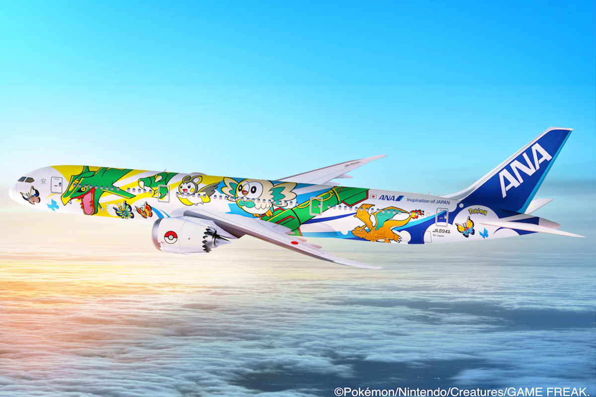 ANA presents Pokémon-themed aircraft - AeroTime