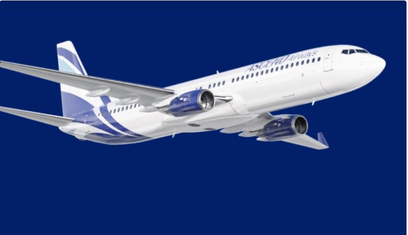 Ascend Airways receives first Boeing 737-800 aircraft