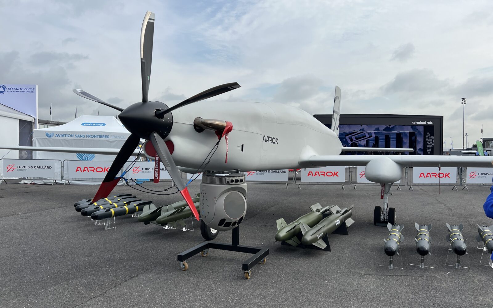 Aarok drone nears first flight after successful taxi tests