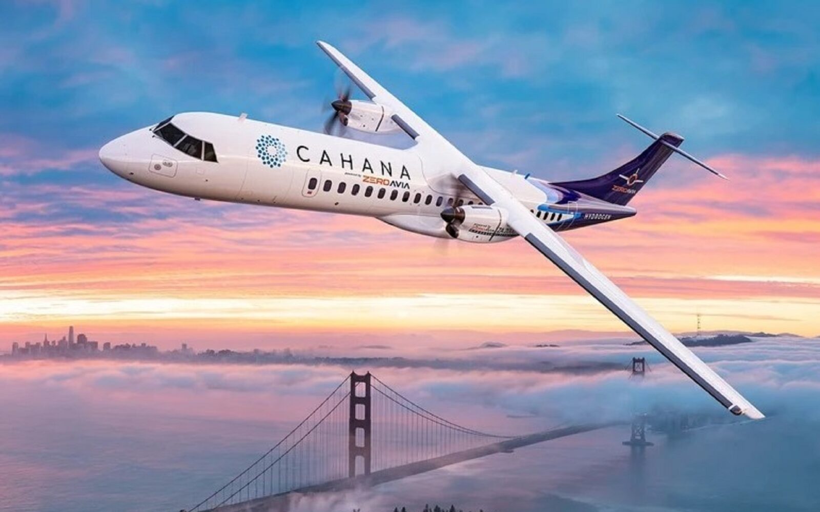 New airline signs for 250 ZeroAvia hydrogen-electric engines