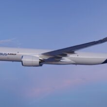 Airbus revealed winning livery design for A350F freighter