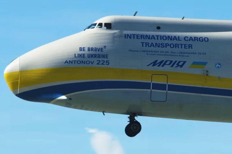 Microsoft Flight Simulator releases DLC to help rebuild Antonov An-225 ...