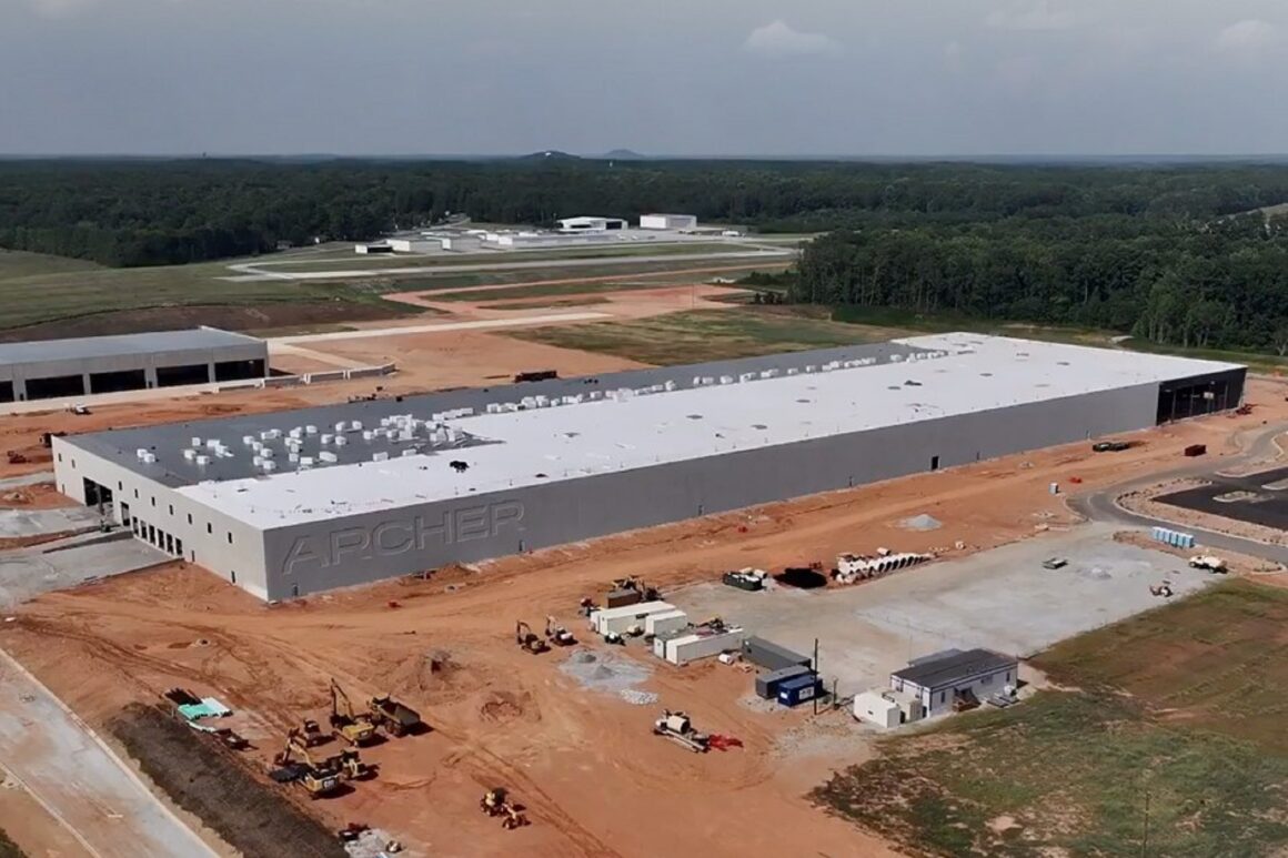 Archer Aviation nears completion of eVTOL mega-facility
