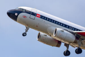 British Airways’ BEA liveried A319 back flying after storage