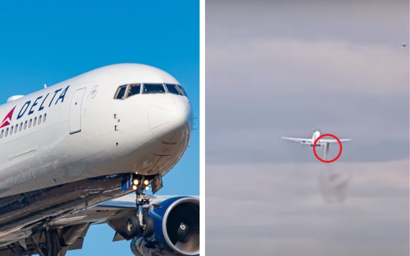 Delta Boeing 767 lands in Prague with engine on fire - AeroTime