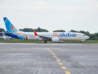 PAX opened aircraft hatch and jumped off wing to escape cops