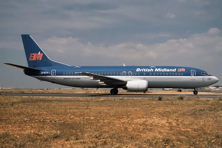 The British Midland Boeing 737-400 Kegworth air disaster