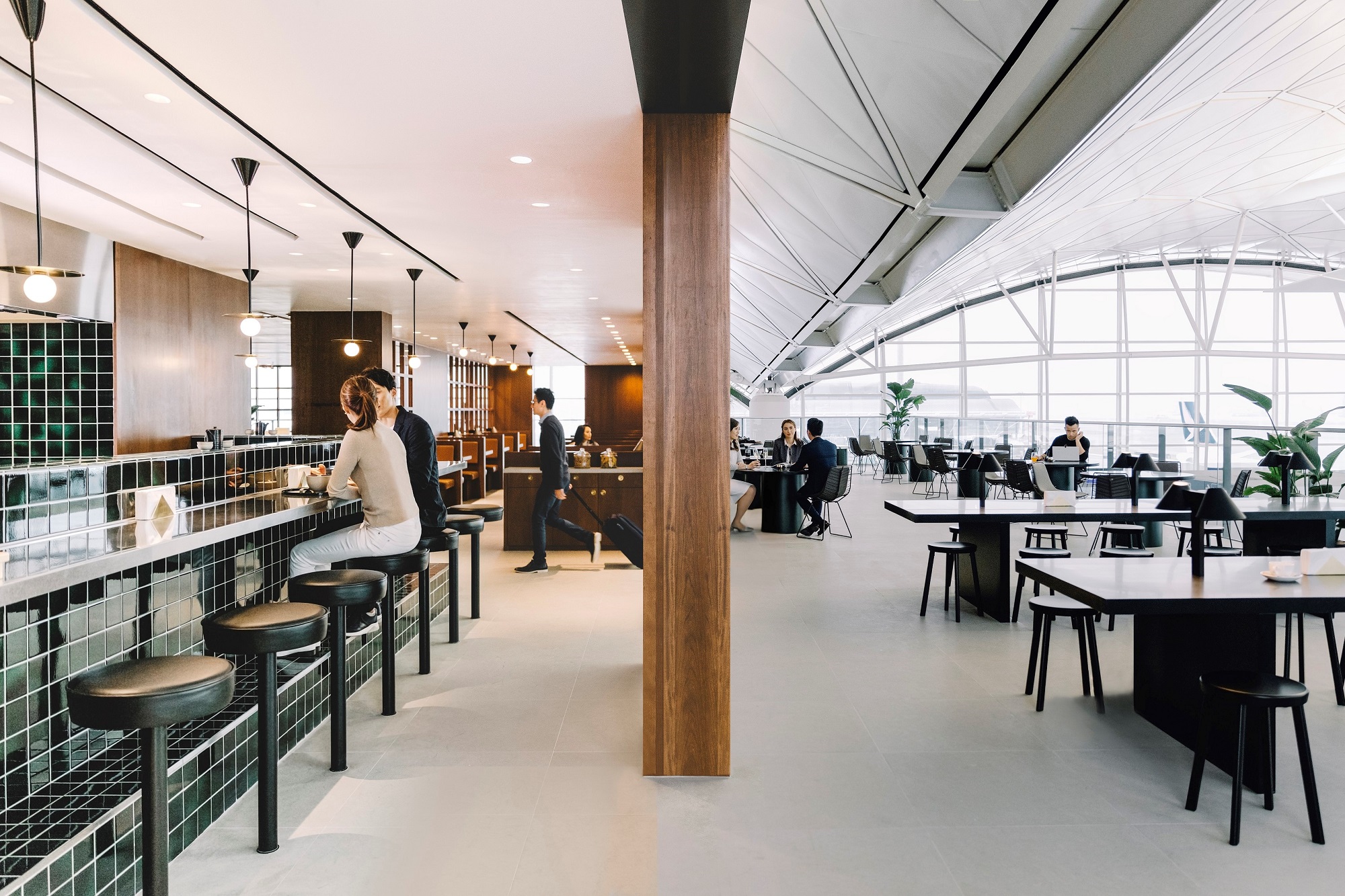 Cathay Pacific reopens iconic airport lounge in Hong Kong