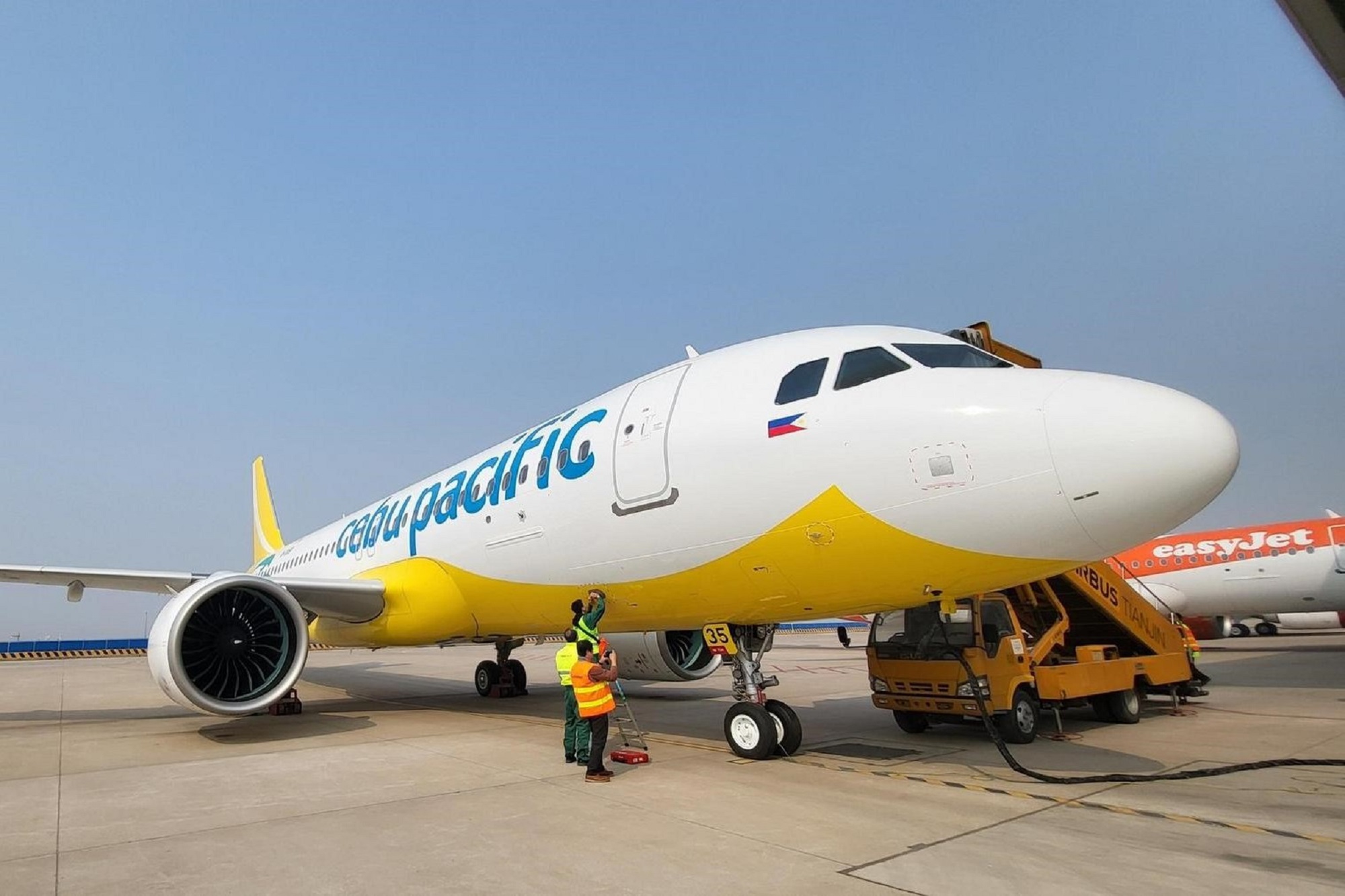 Cebu Pacific unveils brand new Airbus A320neo aircraft