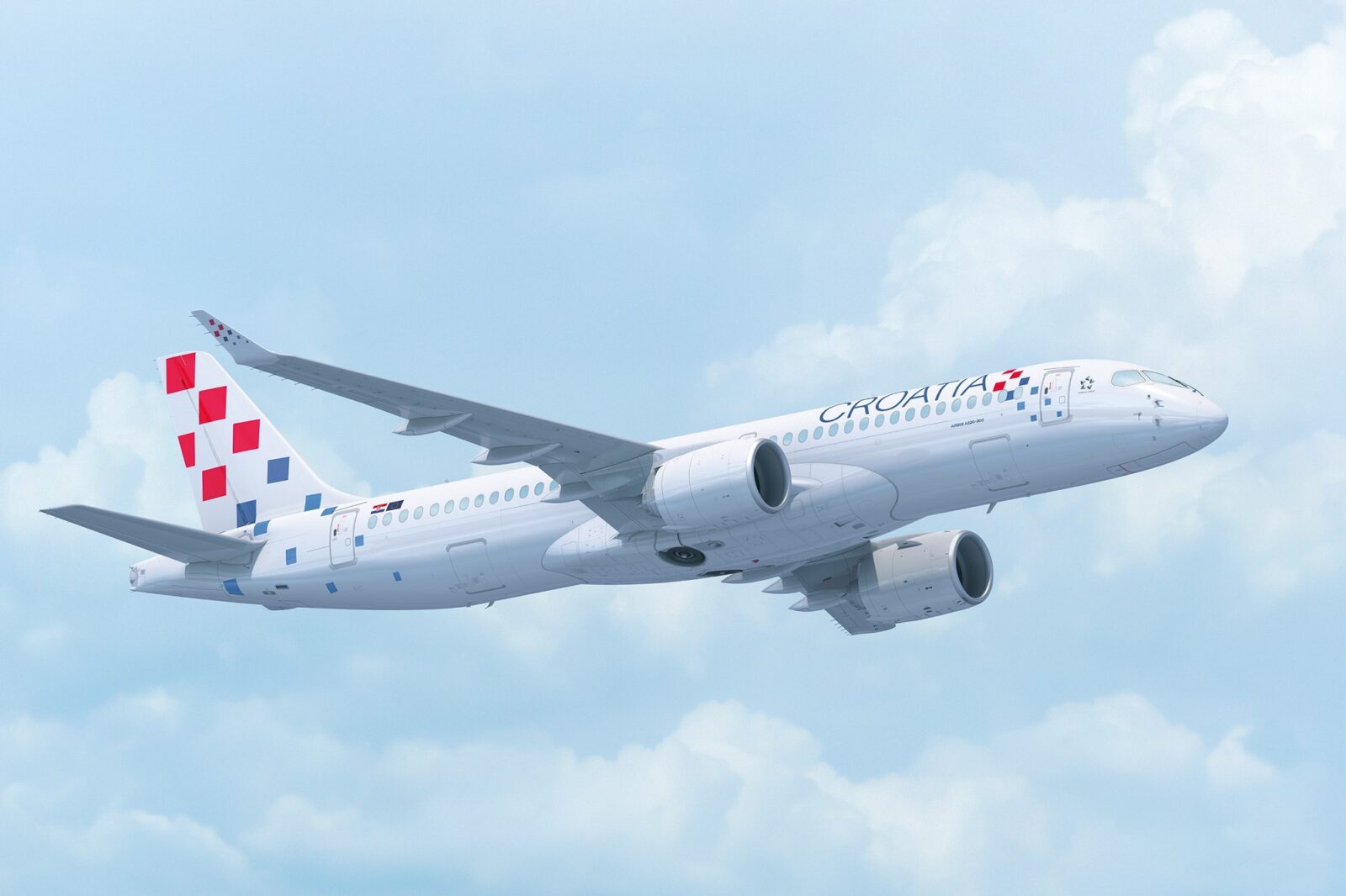 Croatia Airlines revamps livery and logo for new A220 fleet