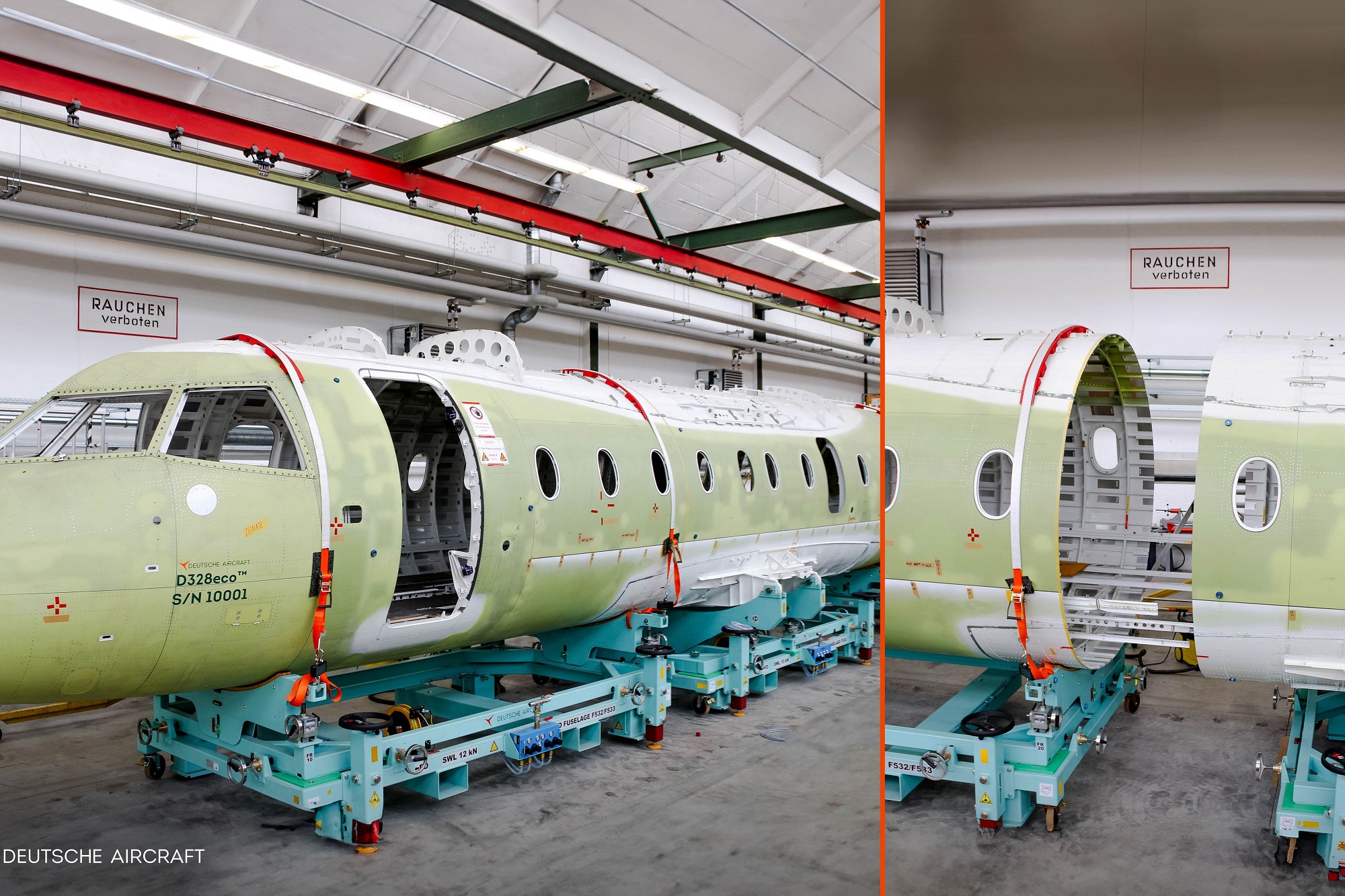 Deutsche Aircraft begins first D328eco test plane build