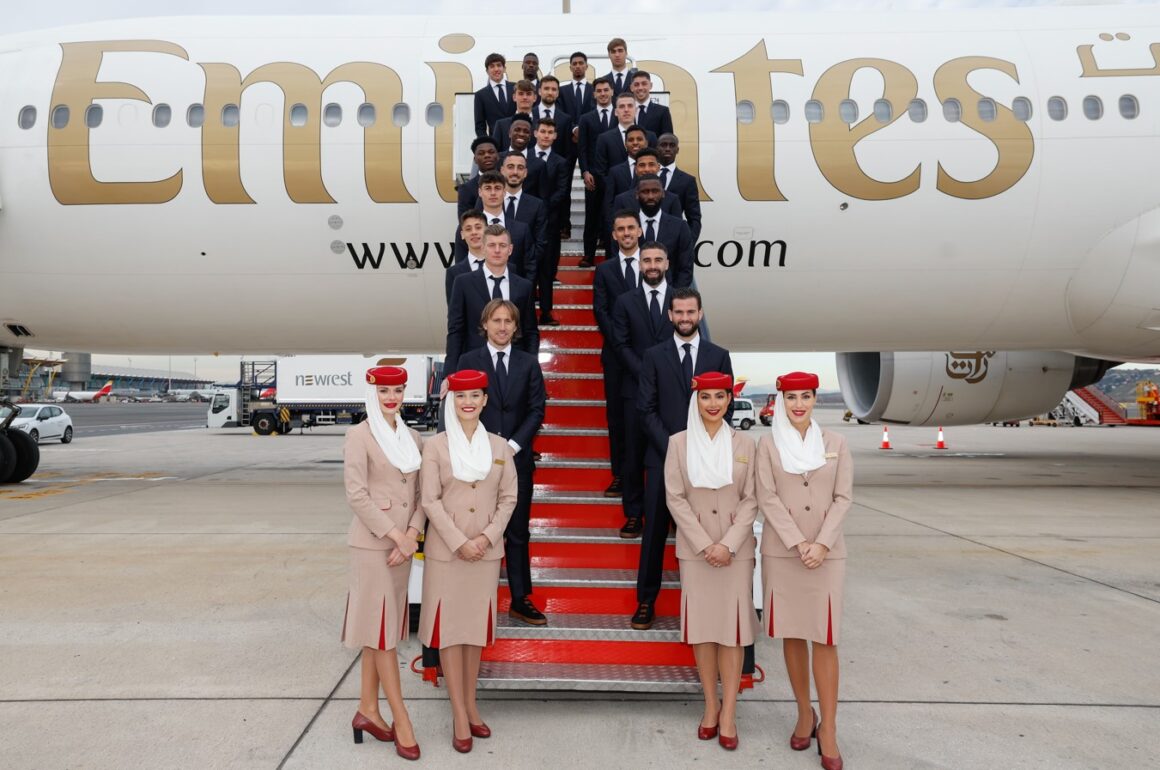Emirates flies Real Madrid team to Riyadh for Spanish Super Cup