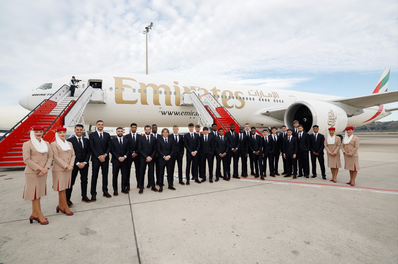 Emirates flies Real Madrid team to Riyadh for Spanish Super Cup