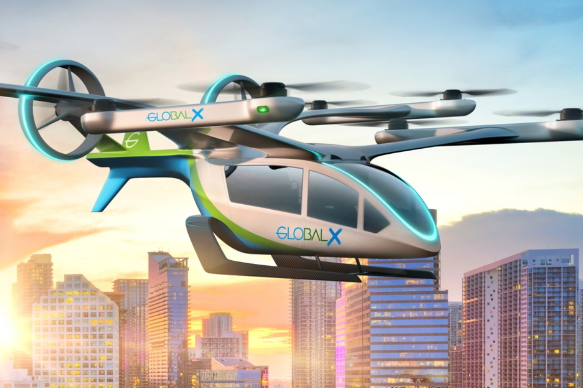 UrbanX Air Eve Air Mobility electric air taxi flights Miami