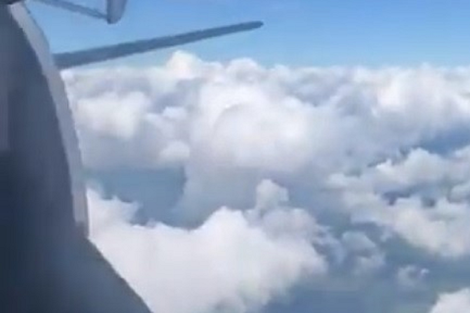 Embraer emergency door flies open mid-flight: video