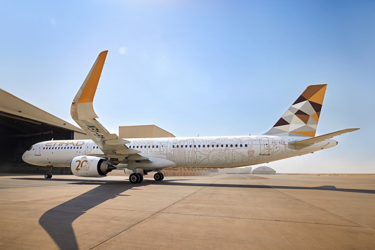 Etihad unveils special livery to mark 20th anniversary - AeroTime