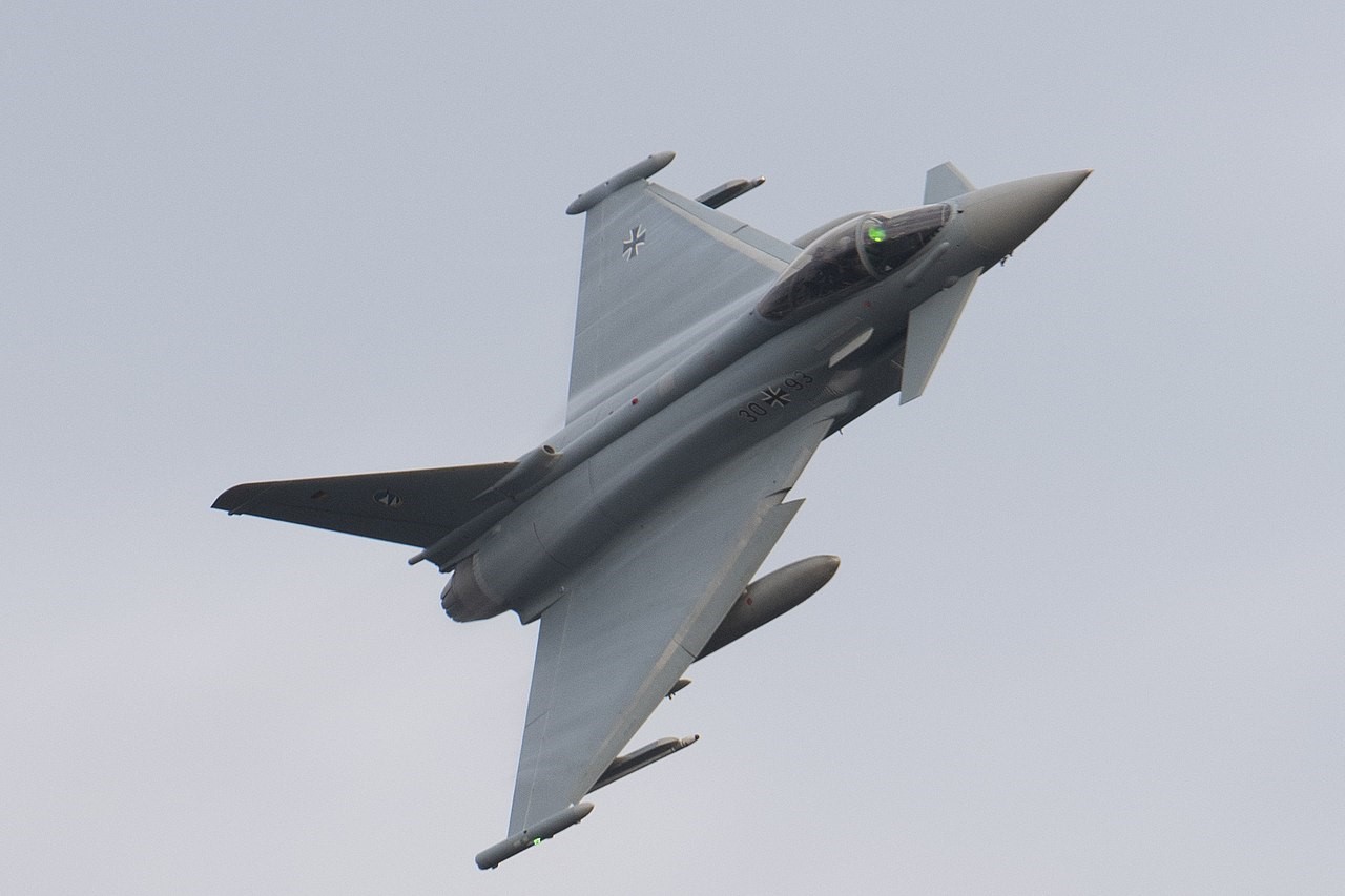 German Typhoons arrive in Romania for NATO policing mission