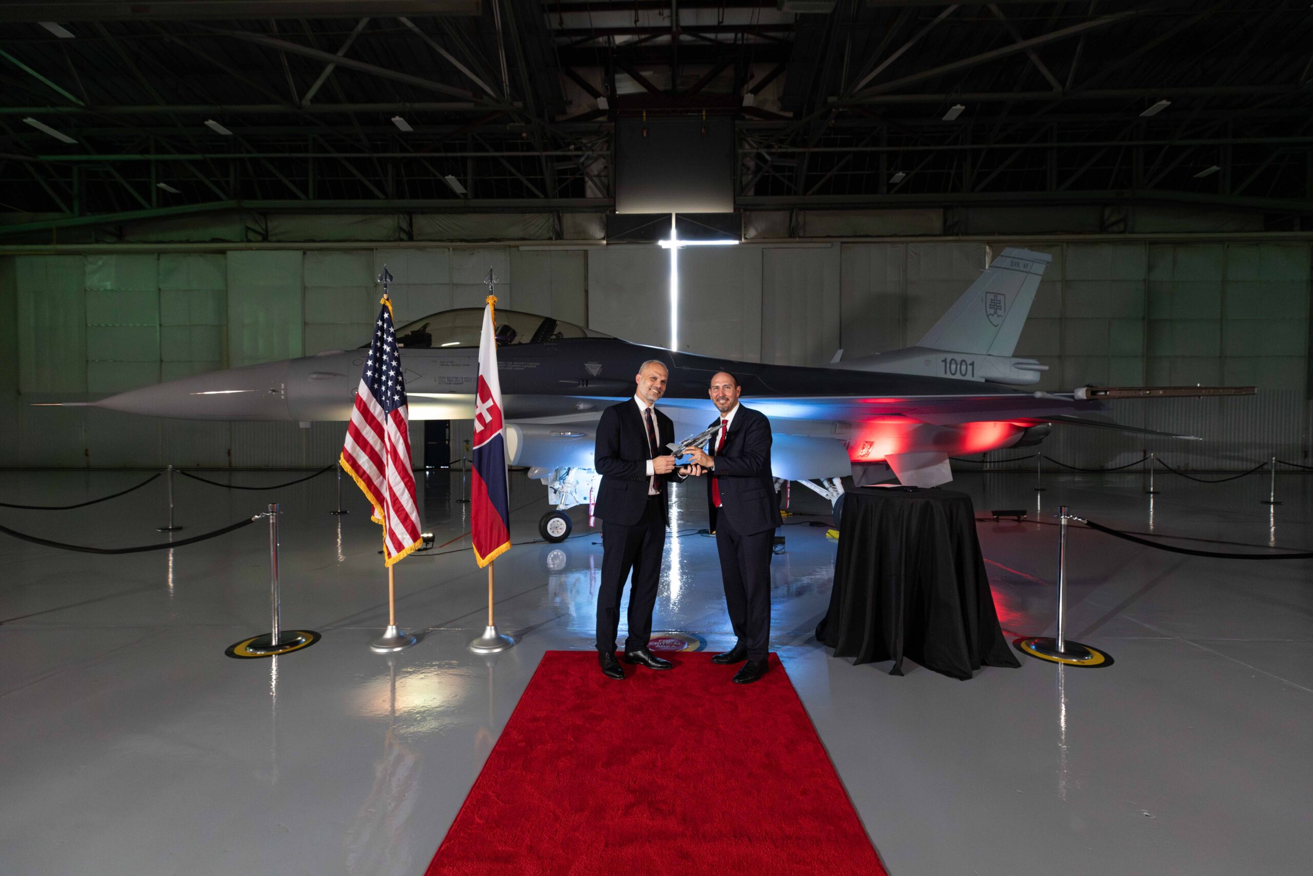 Lockheed Martin unveils first F-16V for Slovak Air Force